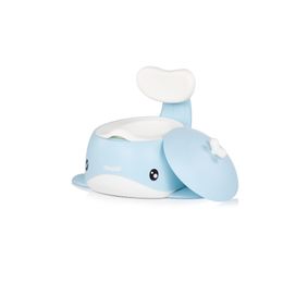 Chipolino T&ouml;pfchen Wal Innenbeh&auml;lter Toilettentrainer Deckel R&uuml;ckenlehne 15 kg blau