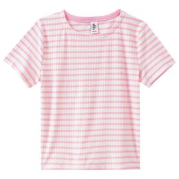 Yigga M&auml;dchen T-Shirt mit Rippstruktur