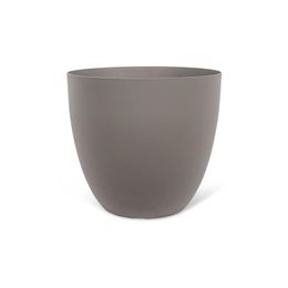 GARDEN ID Blumentopf - GARDEN ID - Phoenix Taupe - 38 x 34 cm - 100 % recycelt und recycelbar - Frost- und UV-best&auml;ndig - F&uuml;r den Au&szlig;enbereich