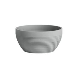 GARDEN ID Becher &ndash; GARDEN ID &ndash; Green Care Impact Blau-Grau &ndash; 35 x 16 cm &ndash; 10 Jahre Garantie &ndash; 100 % recycelt &ndash; UV- und frostbest&auml;ndig