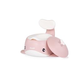 Chipolino T&ouml;pfchen Wal Innenbeh&auml;lter Toilettentrainer Deckel R&uuml;ckenlehne 15 kg rosa