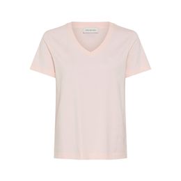 T-Shirt Calvin Klein Jeans "Archive Jersey Vnk Tee EU", Damen, Gr. S, mangano calcite, Single Jersey, Obermaterial: 100% Baumwolle, regular fit normal, V-Ausschnitt, eingesetzt abgesteppte Kante, Shirts T-Shirt, Mit V-Ausschnitt