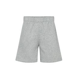 Shorts Levete Room "Levete Room Shorts LR-NUKA", Damen, Gr. L, Normalgr&ouml;&szlig;en, 99110 lt grau melange, Obermaterial: 80% Baumwolle, 20% Polyester, Hosen Shorts