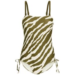 Gina Benotti Damen Shape-Badeanzug im Animal-Look