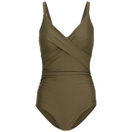 Gina Benotti Damen Shape-Badeanzug in Wickel-Optik