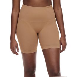 Shapingpants Chantelle "SMOOTH COMFORT", Damen, Gr. L, terracotta, Obermaterial: 79% Polyamid, 19% Elasthan, 1% Baumwolle, 1% Polyester, unifarben, k&ouml;rpernah, Unterhosen, gl&auml;ttender Effekt, mit hoher Taille