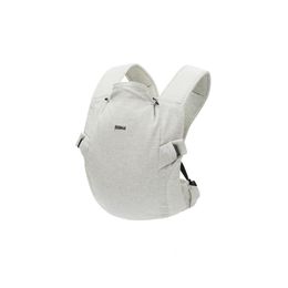fillikid Babytrage Natural, Hellgrau, Textil, 37x34 cm, R&uuml;ckentragefunktion, Bauchtragefunktion, gepolsterter Schultergurt, Kapuze f&uuml;r Sicht- und Sonnenschutz verwendbar, Baby on Tour, Babytragen & Traget&uuml;cher