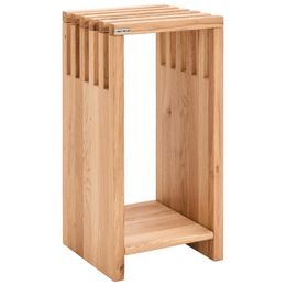 Linea Natura Blumentisch, Eiche, Holz, Eiche, massiv, rechteckig, 31x63.5x31 cm, Wohnzimmer, Wohnzimmertische, Blumenst&auml;nder