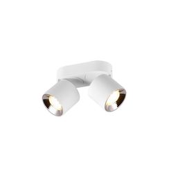 Trio Leuchten Strahler Guayana, Wei&szlig;, Metall, 12.0x8.7x18 cm, schwenkbar, LED-Leuchtmittel austauschbar, klappbar, Lampen & Leuchten, Innenbeleuchtung, Spots & Strahler, Deckenspots