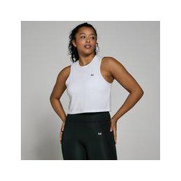 MP Damen Training Crop-Top &ndash; Wei&szlig; - XL
