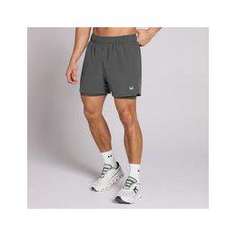 Myprotein MP Men's 5 2-in-1 Training Shorts - Dark Grey - XS