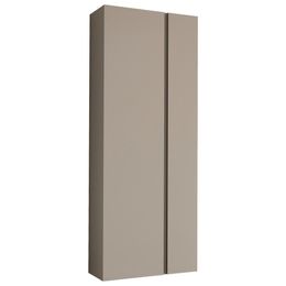 Moderano Garderobenschrank Gardasee, Taupe, Holzwerkstoff, 1 F&auml;cher, 60x165x33 cm, Beim&ouml;bel erh&auml;ltlich, Typenauswahl, wandh&auml;ngend, Garderobe, Garderobenschr&auml;nke, Garderobenschr&auml;nke