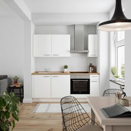 Nobilia K&uuml;chenblock Touch Low m. Ger&auml;ten Wei&szlig;