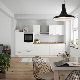 Nobilia K&uuml;chenblock Touch Low m. Ger&auml;ten Wei&szlig;