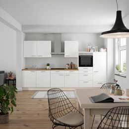 Nobilia K&uuml;chenblock Touch Low m. Ger&auml;ten Wei&szlig;