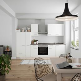 Nobilia K&uuml;chenblock Touch Low m. Ger&auml;ten Wei&szlig;