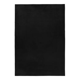 Ayyildiz Hochflorteppich Pouffy Schwarz ca. 80x150cm