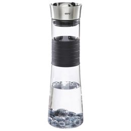Gefu Karaffe Cascada, Glas, 1 L, 31 cm, Ausgie&szlig;er, Deckel, Kaffee & Tee, Kannen, Karaffen