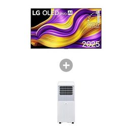 LG 65 &Prime; OLED evo AI G5 4K Smart TV + Mobile Klimaanlage (9000 BTU) OLED65G57LW.TF09001