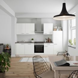 Nobilia K&uuml;chenblock Touch Low m. Ger&auml;ten Wei&szlig;