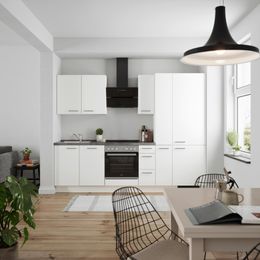 Nobilia K&uuml;chenblock Touch High m. Ger&auml;ten Wei&szlig;