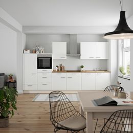 Nobilia K&uuml;chenblock Touch Low m. Ger&auml;ten Wei&szlig;
