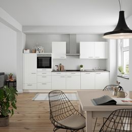 Nobilia K&uuml;chenblock Touch Low m. Ger&auml;ten Wei&szlig;