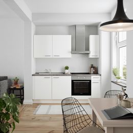 Nobilia K&uuml;chenblock Touch Low m. Ger&auml;ten Wei&szlig;