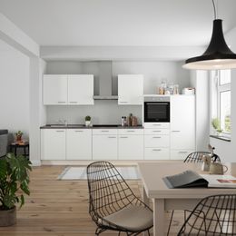 Nobilia K&uuml;chenblock Touch Low m. Ger&auml;ten Wei&szlig;