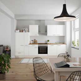 Nobilia K&uuml;chenblock Touch Low m. Ger&auml;ten Wei&szlig;