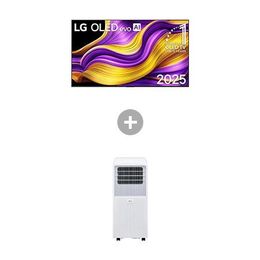 LG 55 &Prime; OLED evo AI G5 4K Smart TV + Mobile Klimaanlage (9000 BTU) OLED55G57LW.TF09001