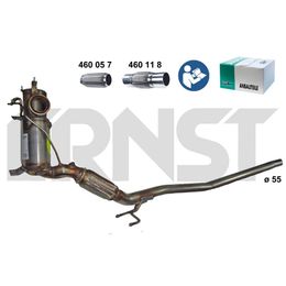 Ernst Ru&szlig;-/Partikelfilter, Abgasanlage Set 920087 f&uuml;r VAG