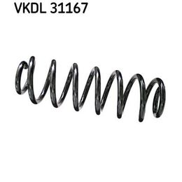 SKF Fahrwerksfeder vkdl31167 Hinterachse f&uuml;r VW