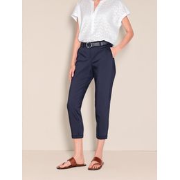 Peter Hahn - 7/8-Hose, blau, Gr. 50 / XL - Baumwolle