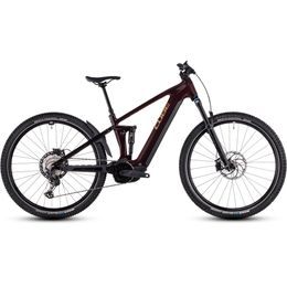 Cube Stereo Hybrid ONE22 SLT 800 | Gr. L | Aluminium E-MTB Marathon-Tour (100-120mm) Rot