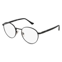 Persol 0PO1008V Brille Unisex | Fassung: Vollrand, Quadratisch, Schwarz