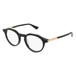 Bottega Veneta BV1263O Brille Unisex | Fassung: Vollrand, Panto, Schwarz Transparent