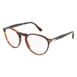 Persol 0PO3286V Brille Herren | Fassung: Vollrand, Panto, Havanna