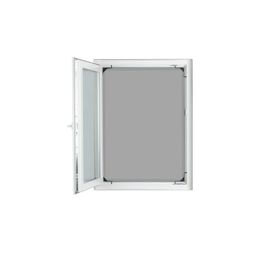 Easy Maxx EasyMaxx Moskitonetz 12040 &brvbar; grau &brvbar; Kunststoff,Aluminium &brvbar; Ma&szlig;e (cm): B: 115 H: 135 &raquo; H&ouml;ffner