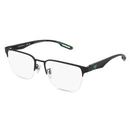 Emporio Armani EA1137 Brille Herren | Fassung: Halbrand, Quadratisch, Schwarz Matt