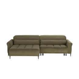 H&ouml;ffner Ecksofa mit elektrischer Sitztiefenverstellung Logan gr&uuml;n Ma&szlig;e (cm): B: 277 H: 80 T: 179.0 &raquo; H&ouml;ffner