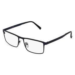 Fielmann MC 535 CL Brille Herren | Fassung: Vollrand, Quadratisch, Blau Matt