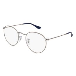 Ray-Ban RX3447V Brille Unisex | Fassung: Vollrand, Rund, Gun