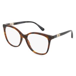 Emporio Armani EA3231 Brille Damen | Fassung: Vollrand, Quadratisch, Havanna Rot