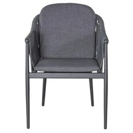 LC Garden Armlehnenstuhl Bari II Dunkelgrau 61x59x78.5 cm