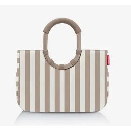 Reisenthel Loopshopper M Summerstripes Coffee ca. 40x26x20 cm