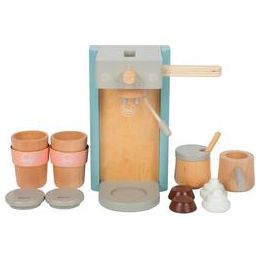 Kinder-Kaffeemaschine Small Foot "Kaffeemaschinen-Set &bdquo;tasty&ldquo;", bunt, Spielzeug-Haushaltsger&auml;te, Kinder, Holz