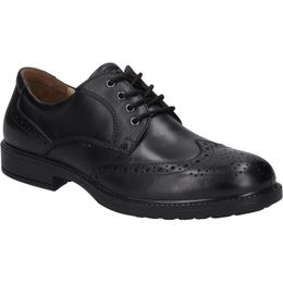 Schn&uuml;rschuh Josef Seibel "Harry 07, schwarz", Herren, Gr. 41, schwarz, Obermaterial: 100% Rindsleder Leather cow., Schuhe Schn&uuml;rschuh