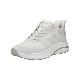Sneaker Tamaris "Tamaris Sneaker Lederimitat/Textil", Damen, Gr. 39, wei&szlig;, Lederimitat, Textil, Schuhe Sneaker