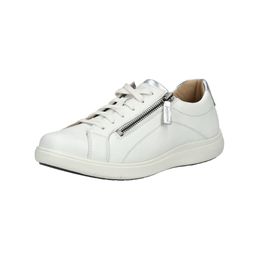 Sneaker Josef Seibel "Josef Seibel Sneaker Leder", Damen, Gr. 40, wei&szlig;, Leder, Schuhe Sneaker
